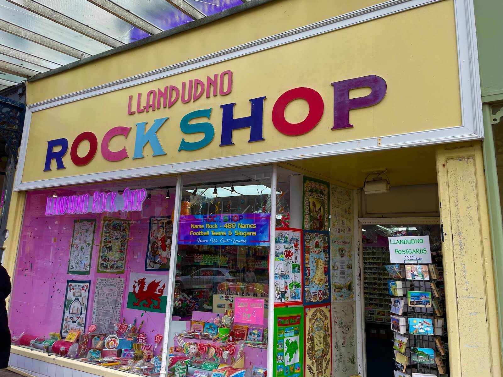 Llandudno Rock Shop – B&B's in Llandudno