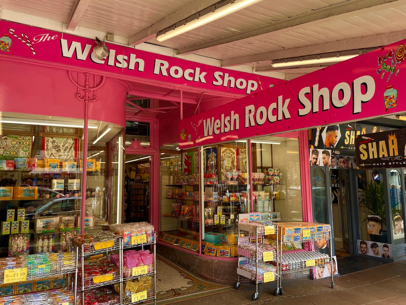 Welsh Rock Shop – B&B's in Llandudno